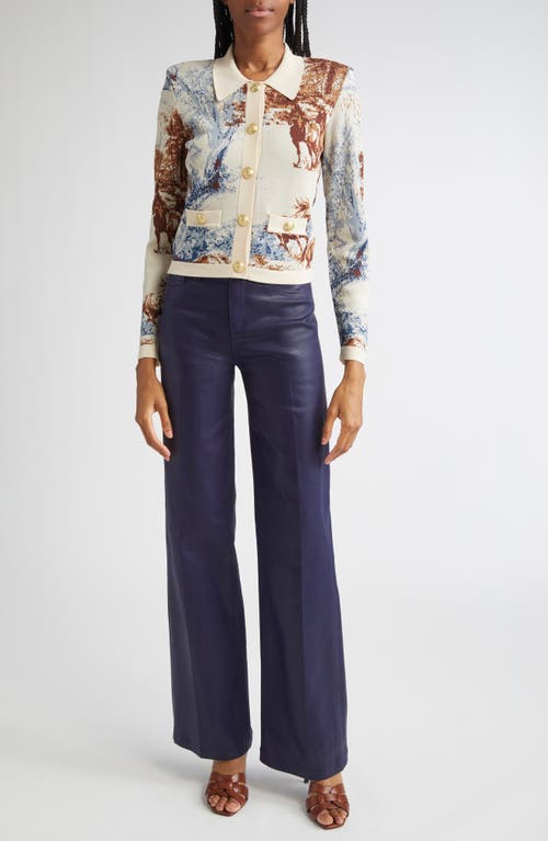 L'AGENCE Clayton High-Waist Wide-Leg Pants